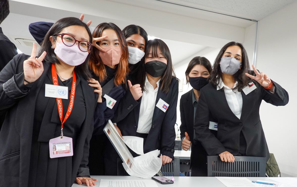 CA delegates’ strong presence at the Model United Nations General ...