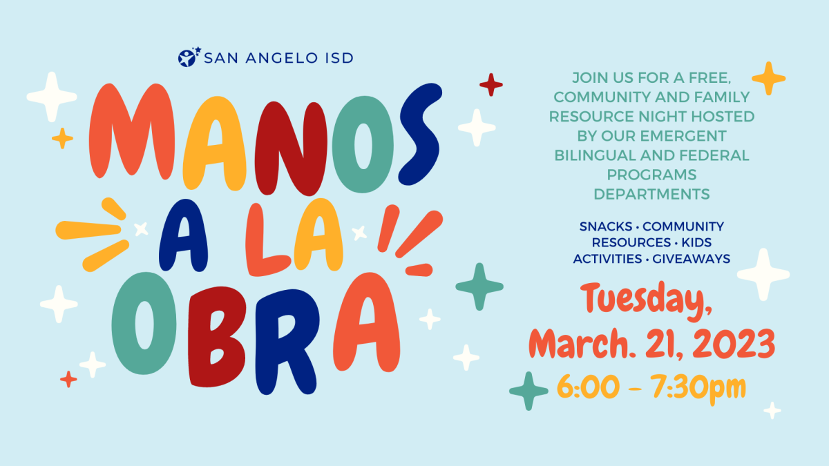 SAISD Invites Families to Community Resource Night featuring Emergent ...