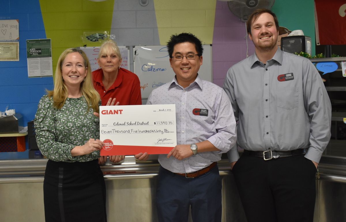 Colonial School District receives over $11,500 for summer meal programs ...