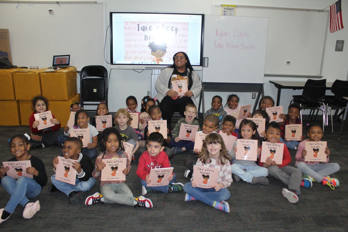 Former CCPS student turned author reads during Read Across Charles ...