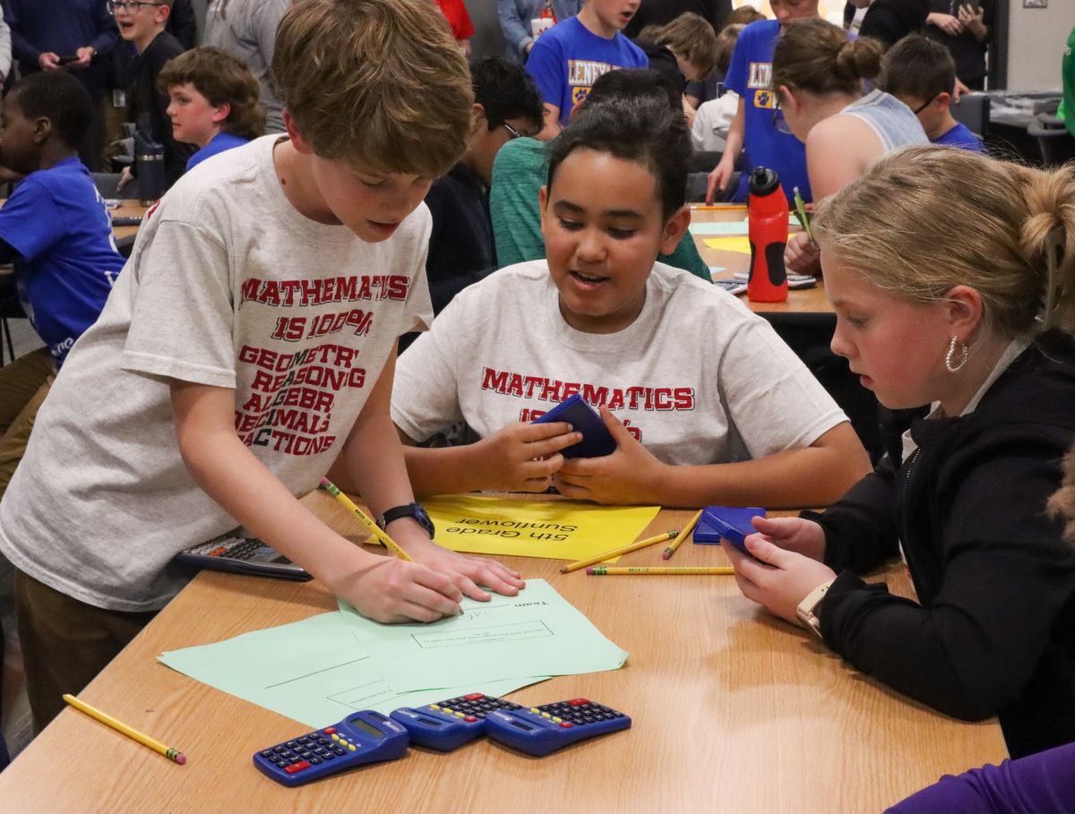 Mathletes Compete in Districtwide Contest | News Archive Details