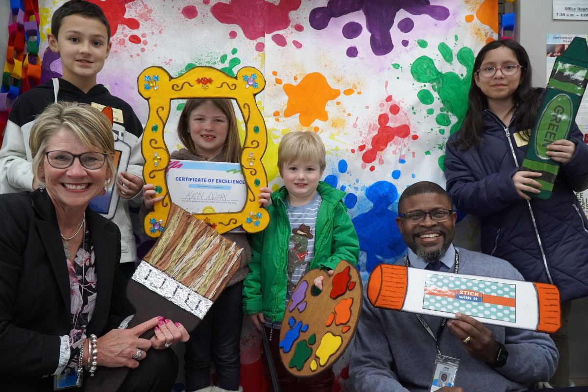 Students’ Talent on Display at Elementary Art Show | article