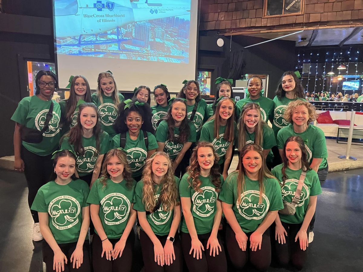 Performing arts students perform live for WGN Morning News St. Patrick ...