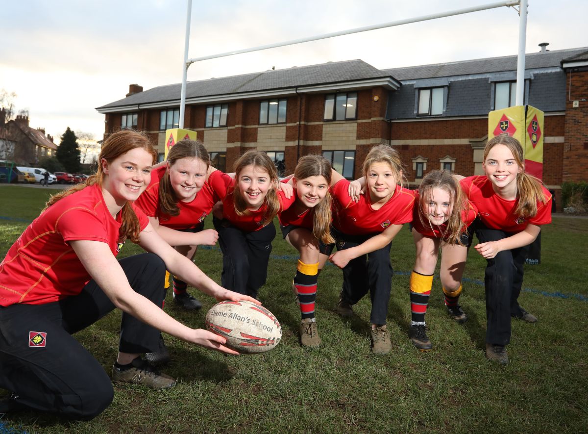 Girls’ rugby gains in popularity at Dame Allan’s Schools | Post