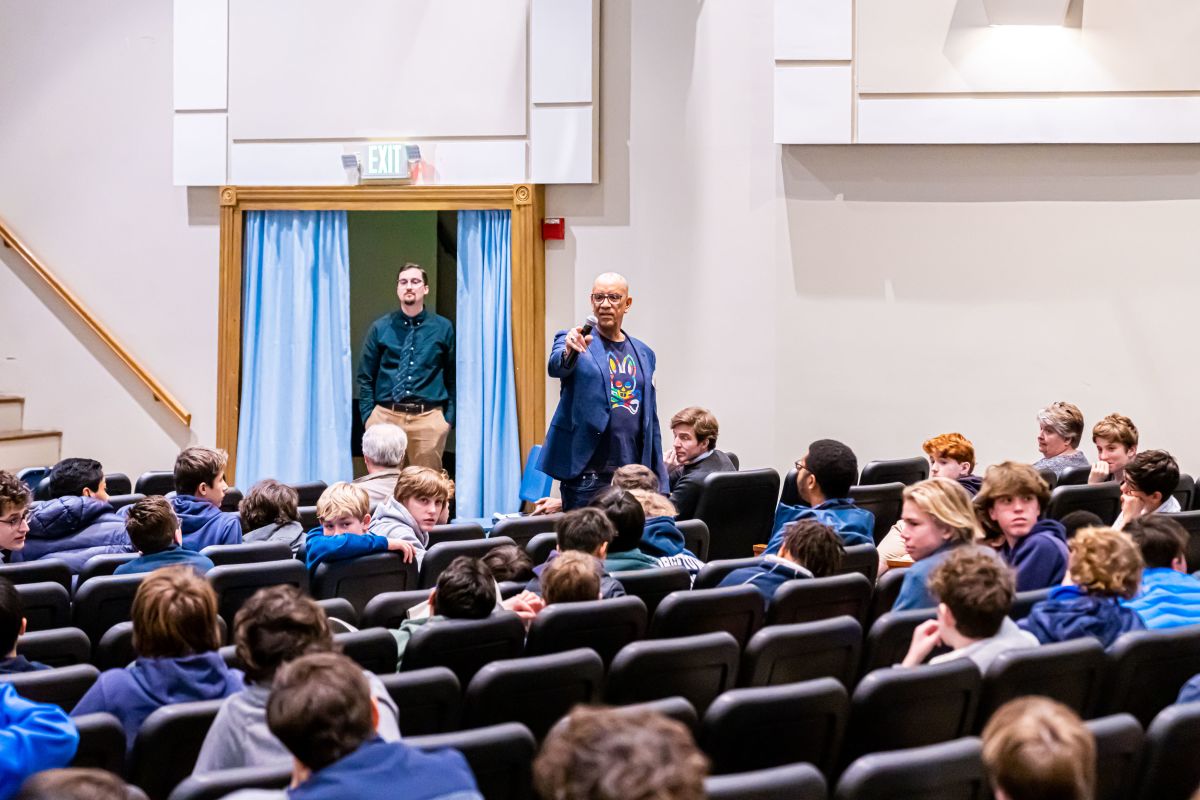 Black Panther Author Ronald L. Smith Visits Gilman | News and Events ...
