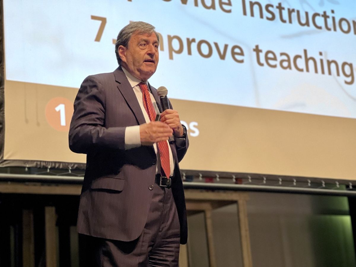 Harvard Professor Dr. Eric Mazur Leads Professional Development on ...