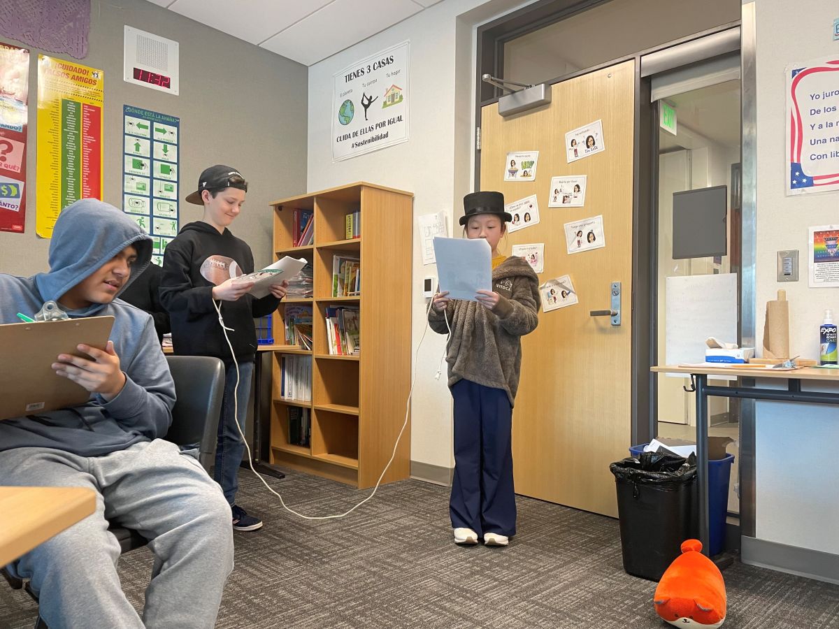 English Language Development Class Performs Play | News Article - Pine ...