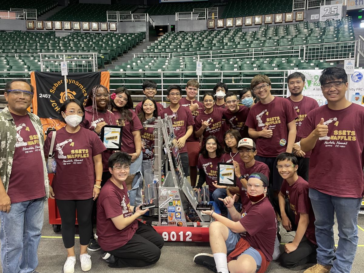 Team Waffles earns two awards at FIRST Robotics Competition (FRC ...