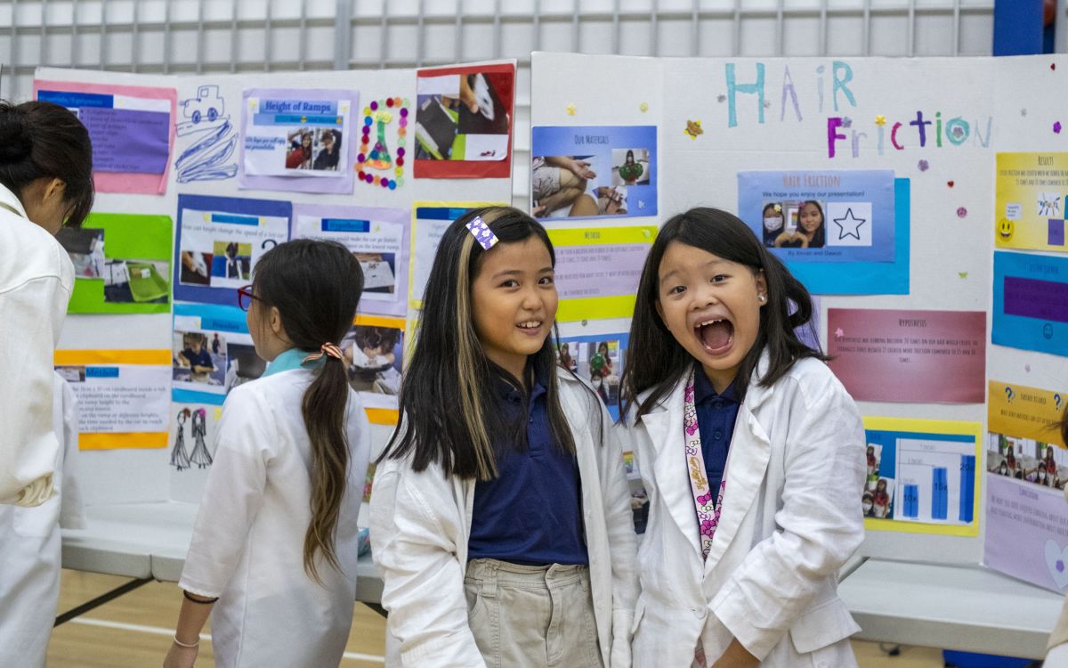 Our young Einsteins blew us away with their amazing scientific skills ...