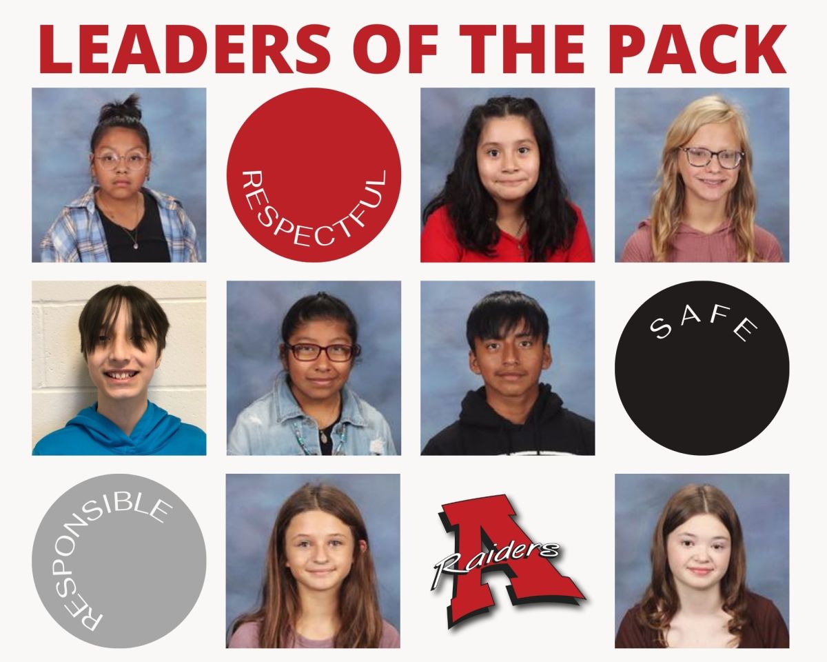 Middle School April Leaders of the Pack | News