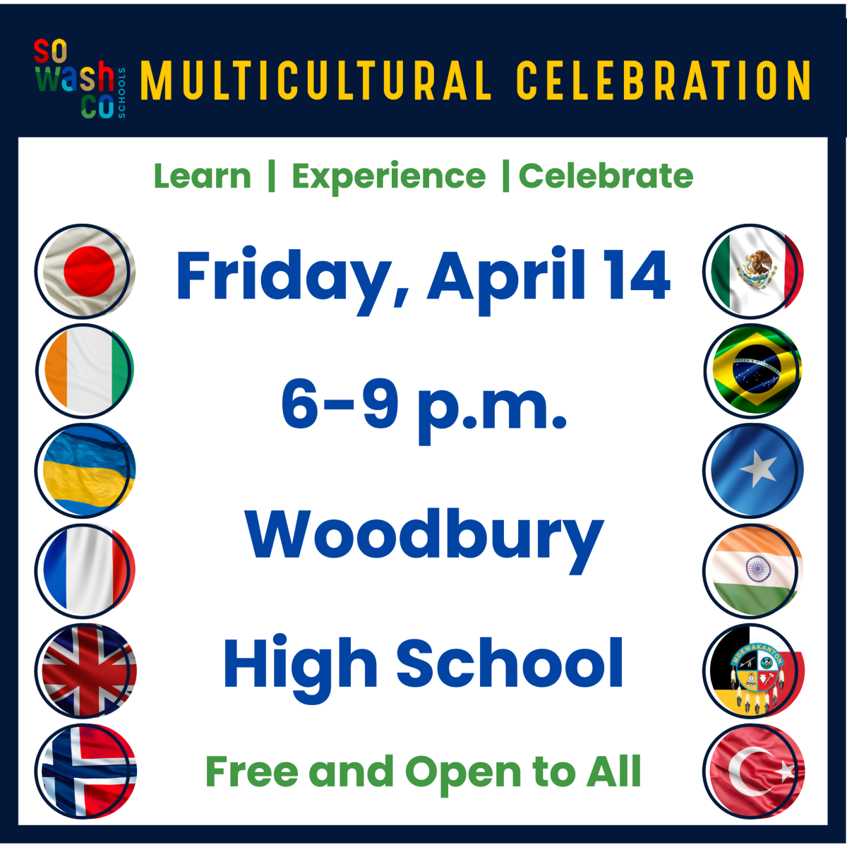 Learn, Experience and Celebrate at SoWashCo Schools Multicultural Event ...