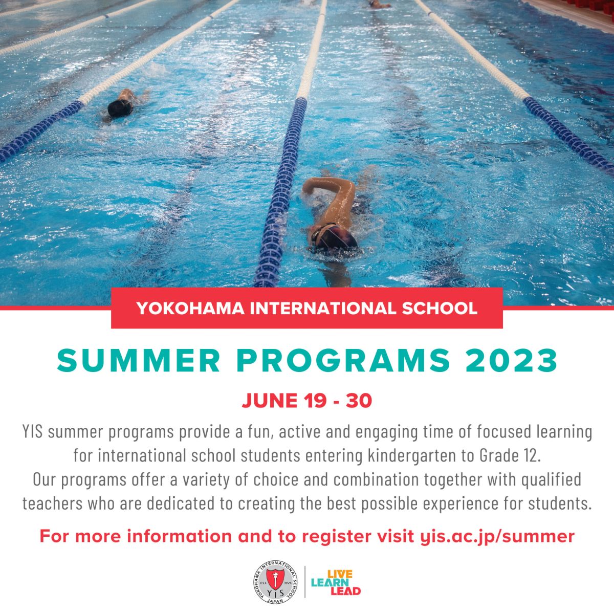 YIS Summer Programs 2023: Registration Now Open | Yokohama ...