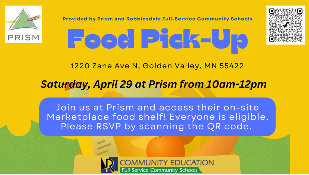 Food Pick-Up At Prism April 29 | article