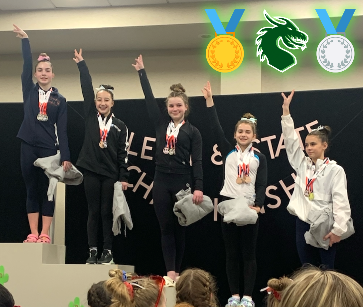 Dragons' Dynamic Duo Dominate PA Gymnastics Championships | Article