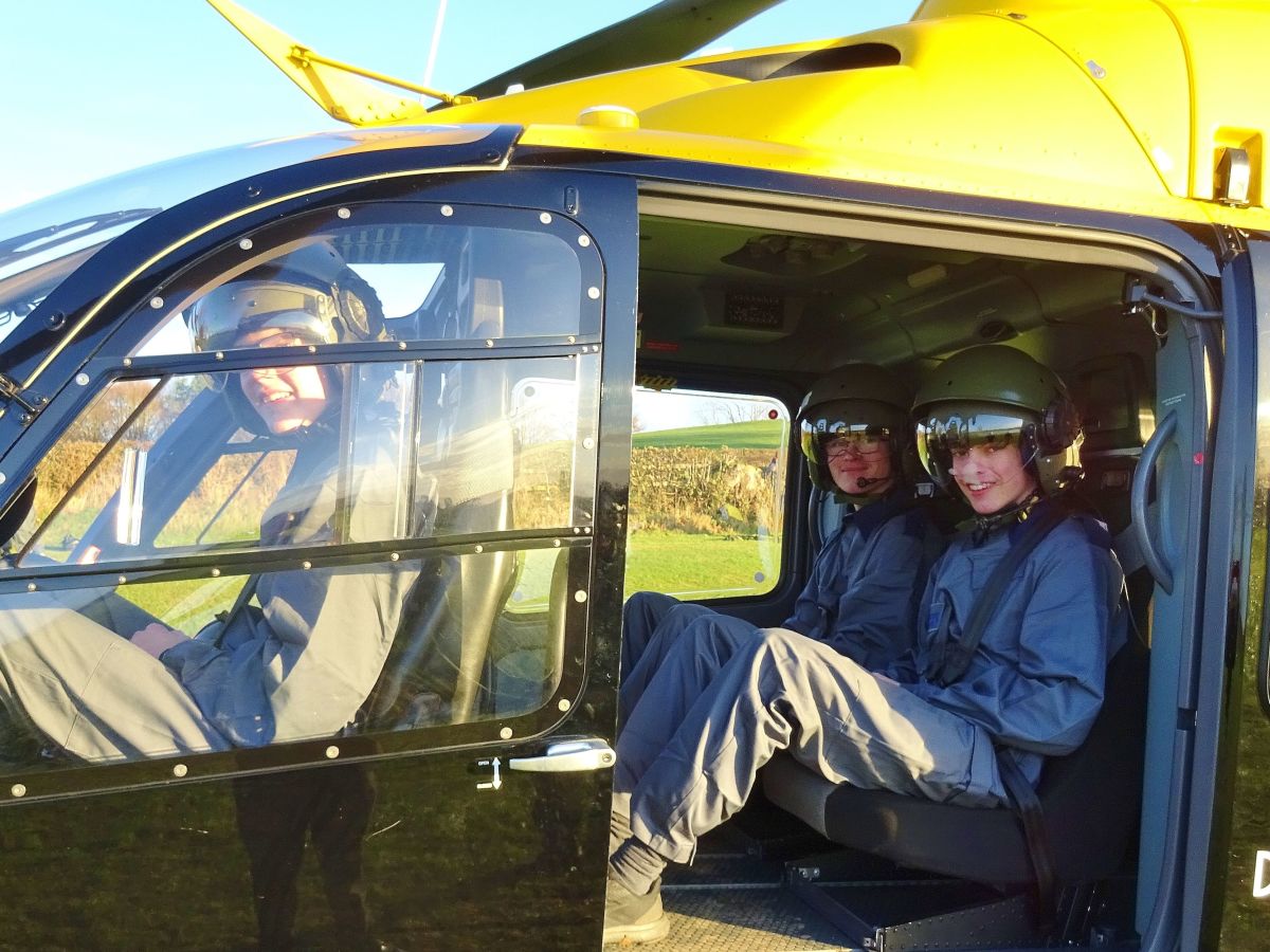 Ellesmere CCF RAF cadets flying high | News Details