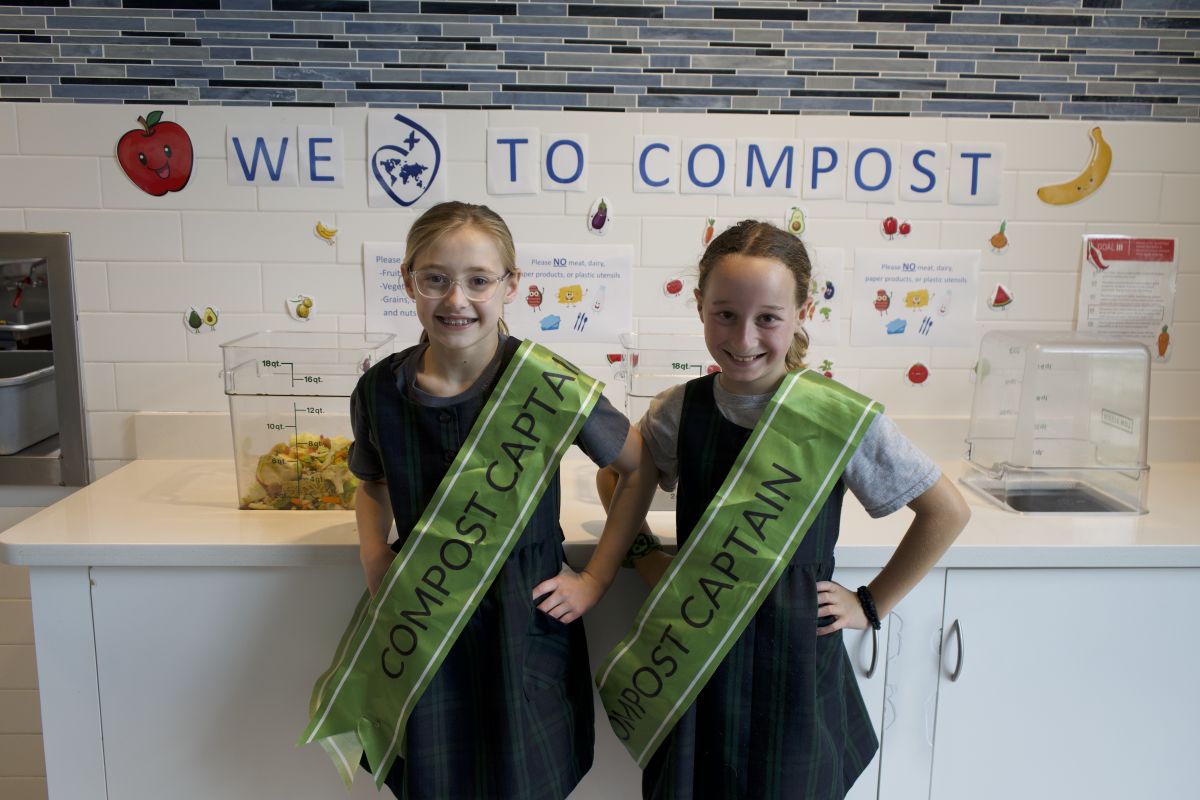 Lower School Students Expand Composting as part of Wellness Program ...