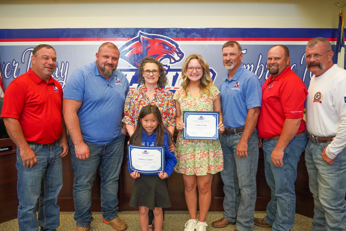 Trustees recognize student achievements during the April monthly board ...