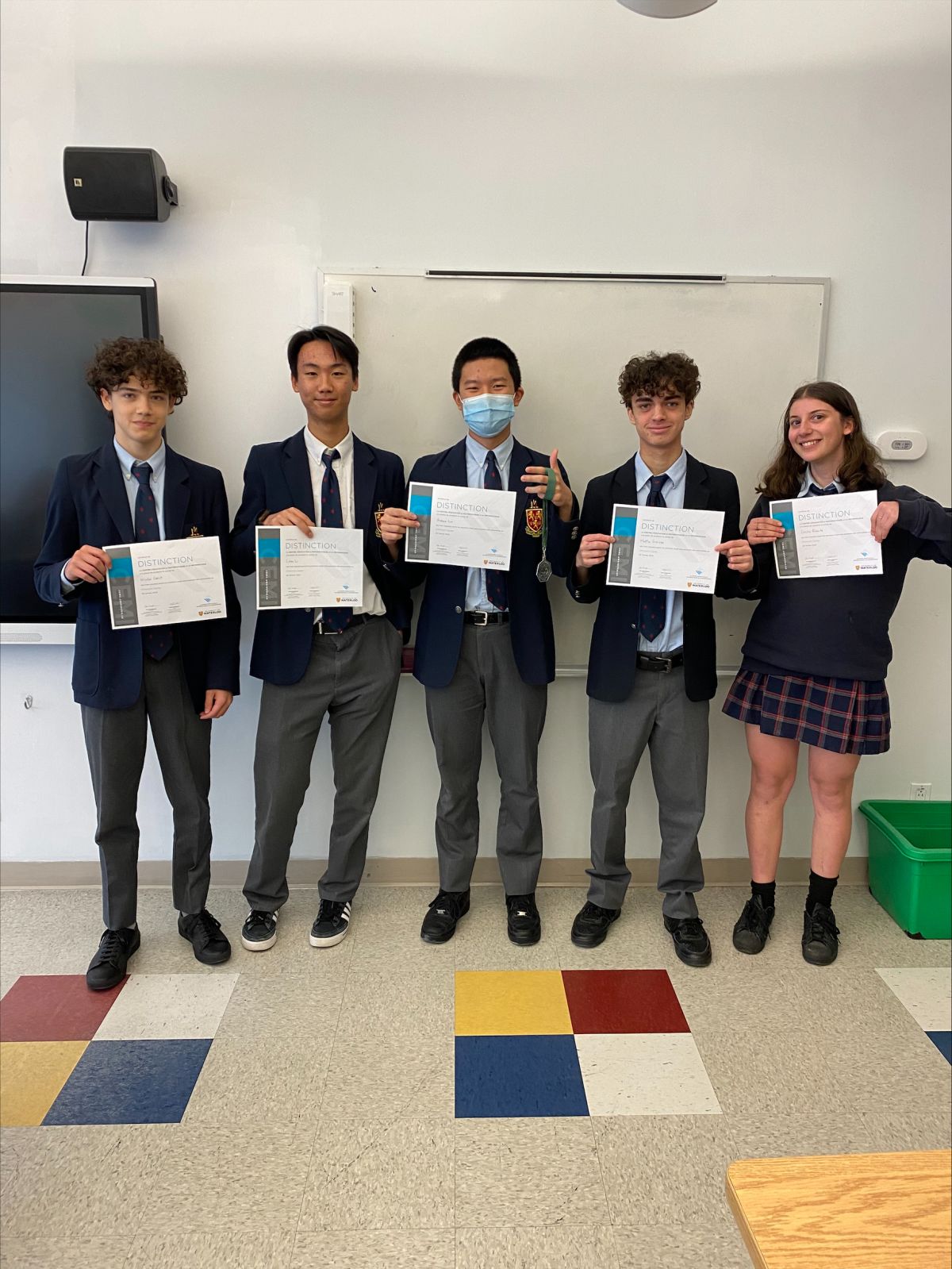 Cayley Mathematics Contest Champions | News Detail