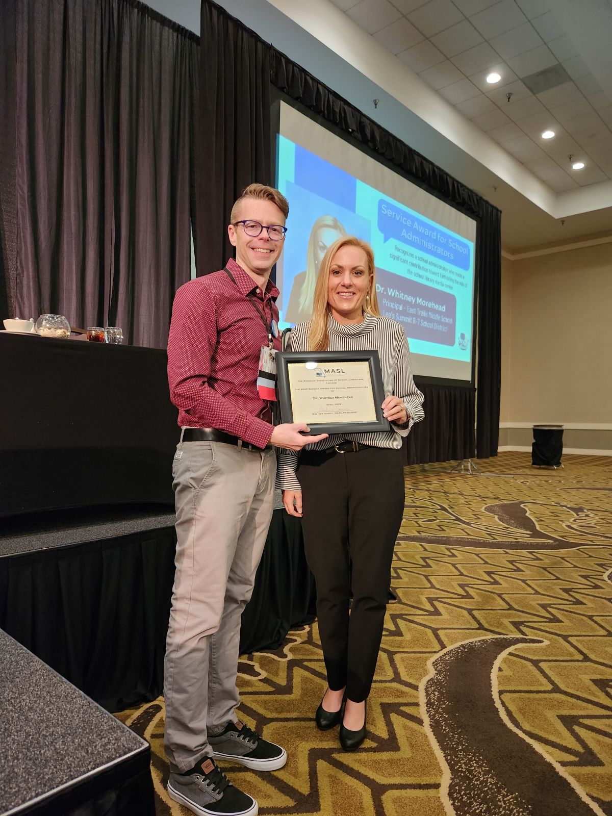 Dr. Whitney Morehead Honored by MO Association of School Librarians ...