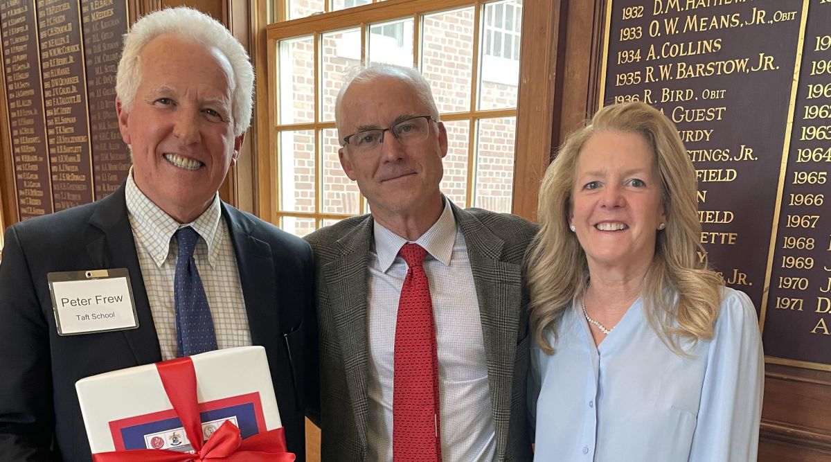 Peter Frew ’75, Director of Admissions and Head Boys’ Varsity Tennis ...