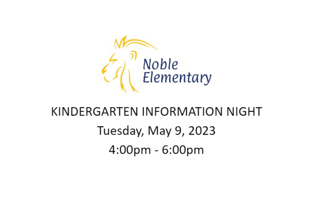 Kindergarten Information Night: May 9, 2023, 4-6 pm | article