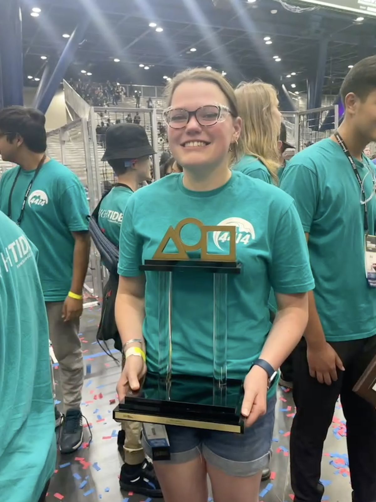 RMHS Sophomore Emma Anderson FIRST Robotics World Championship