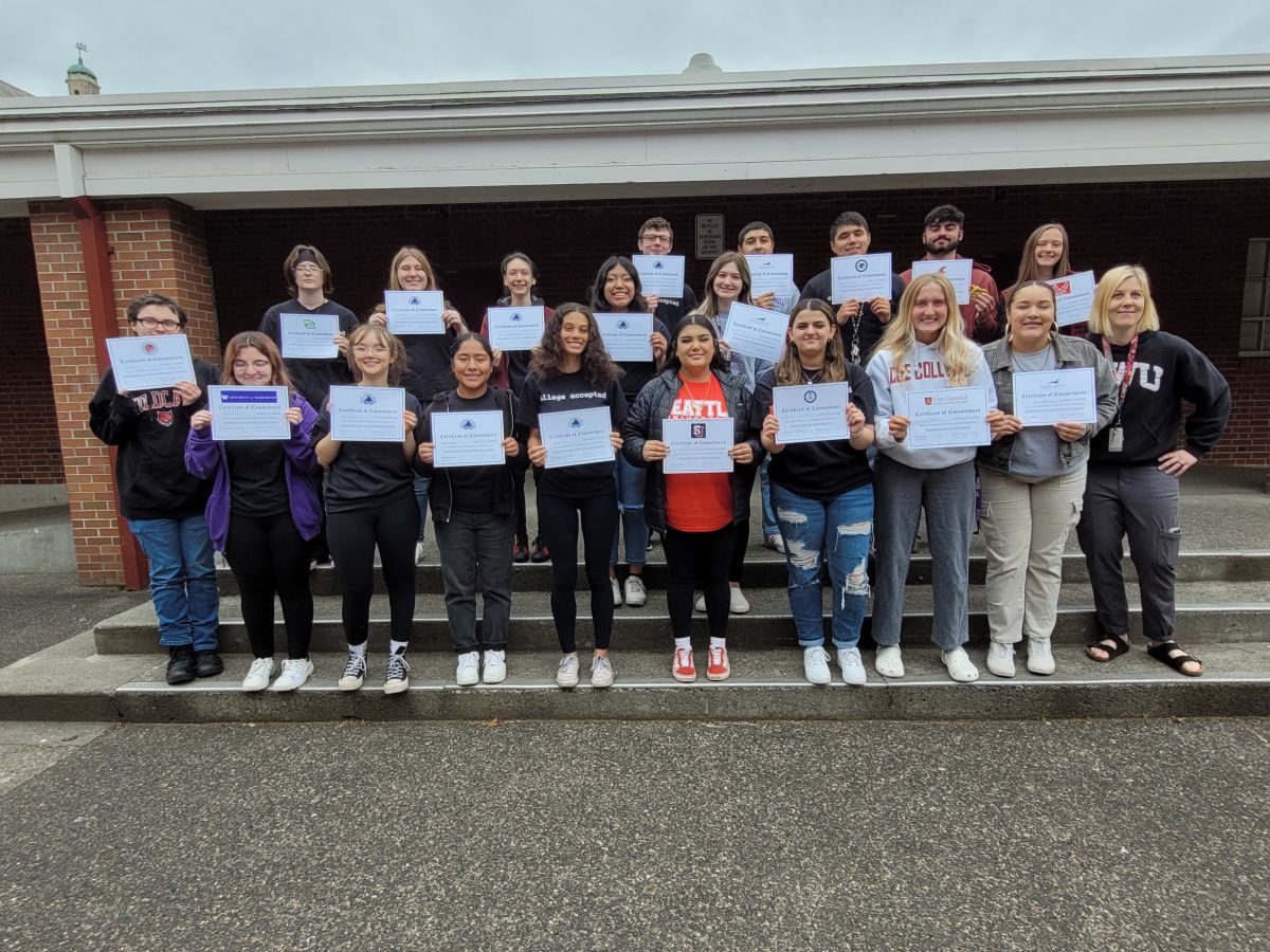 AVID Students Sign College Pledges | Post Detail