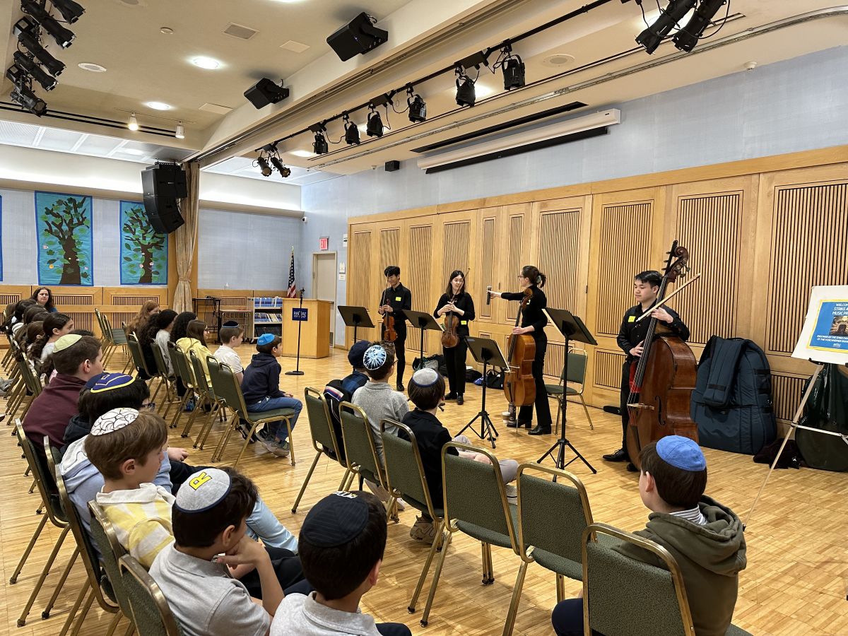 It's All About The Strings For Sixth Graders | Ramaz News - The Ramaz ...