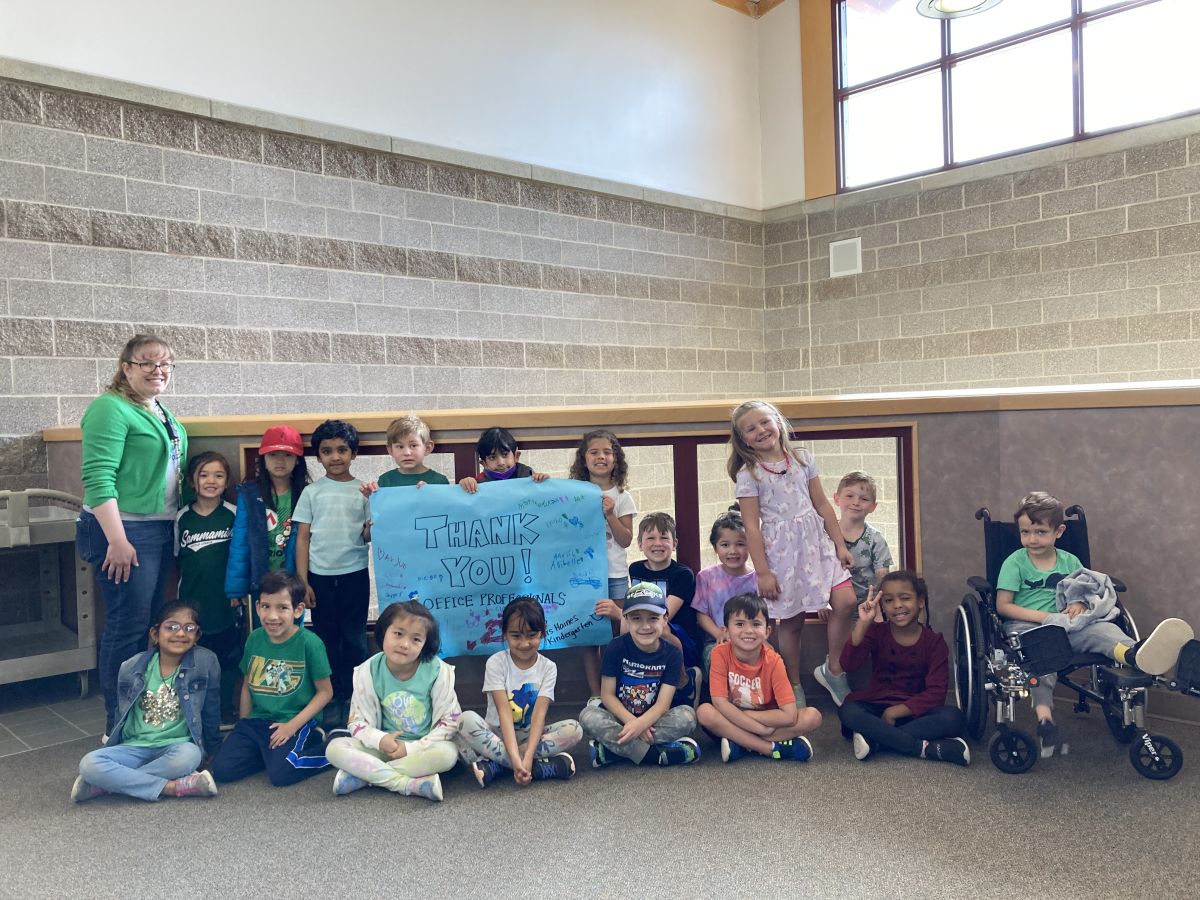 Students Thank Office Professionals | News Article - Cascade Ridge ...