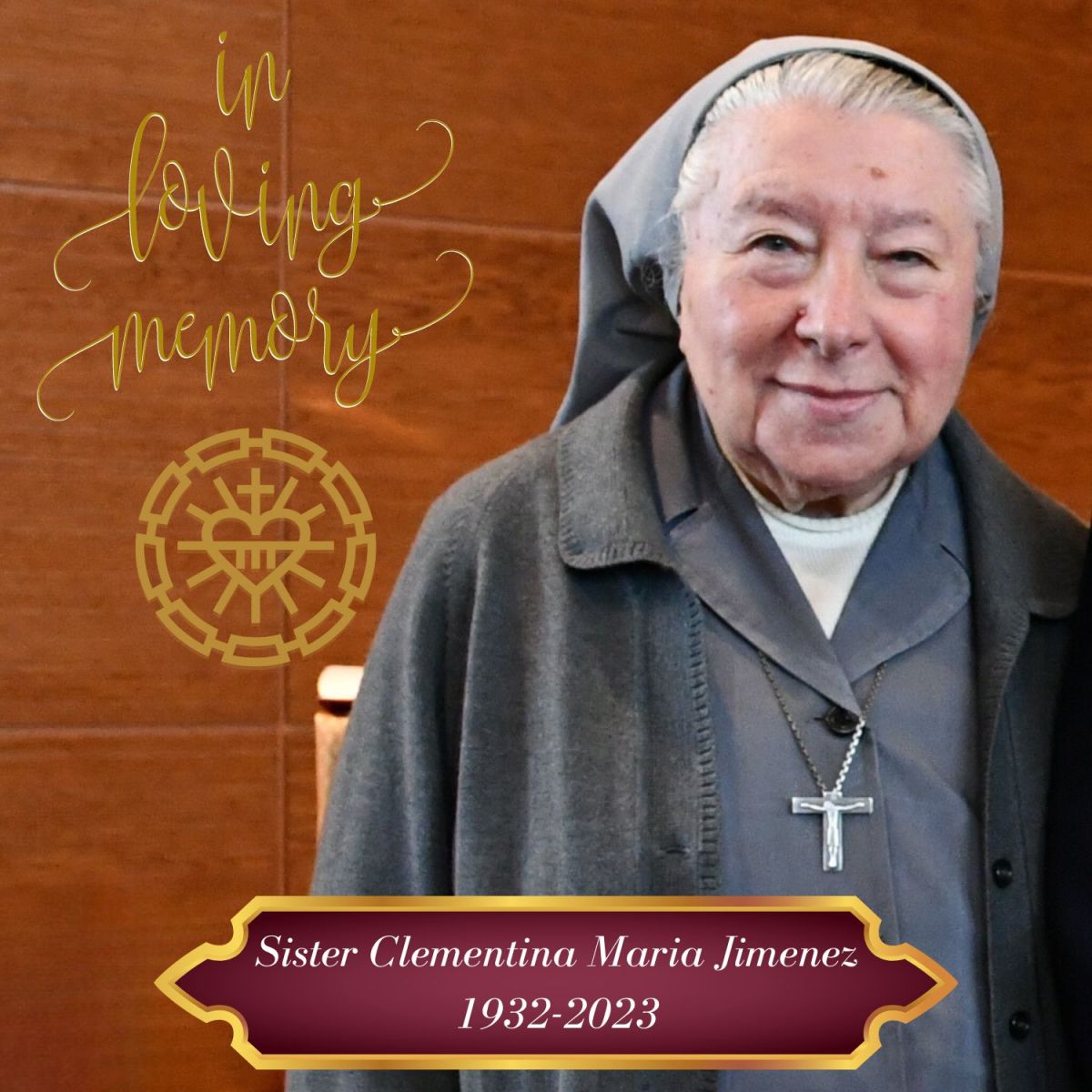 Remembering Sister Clementina Maria Gimenez | Setagaya