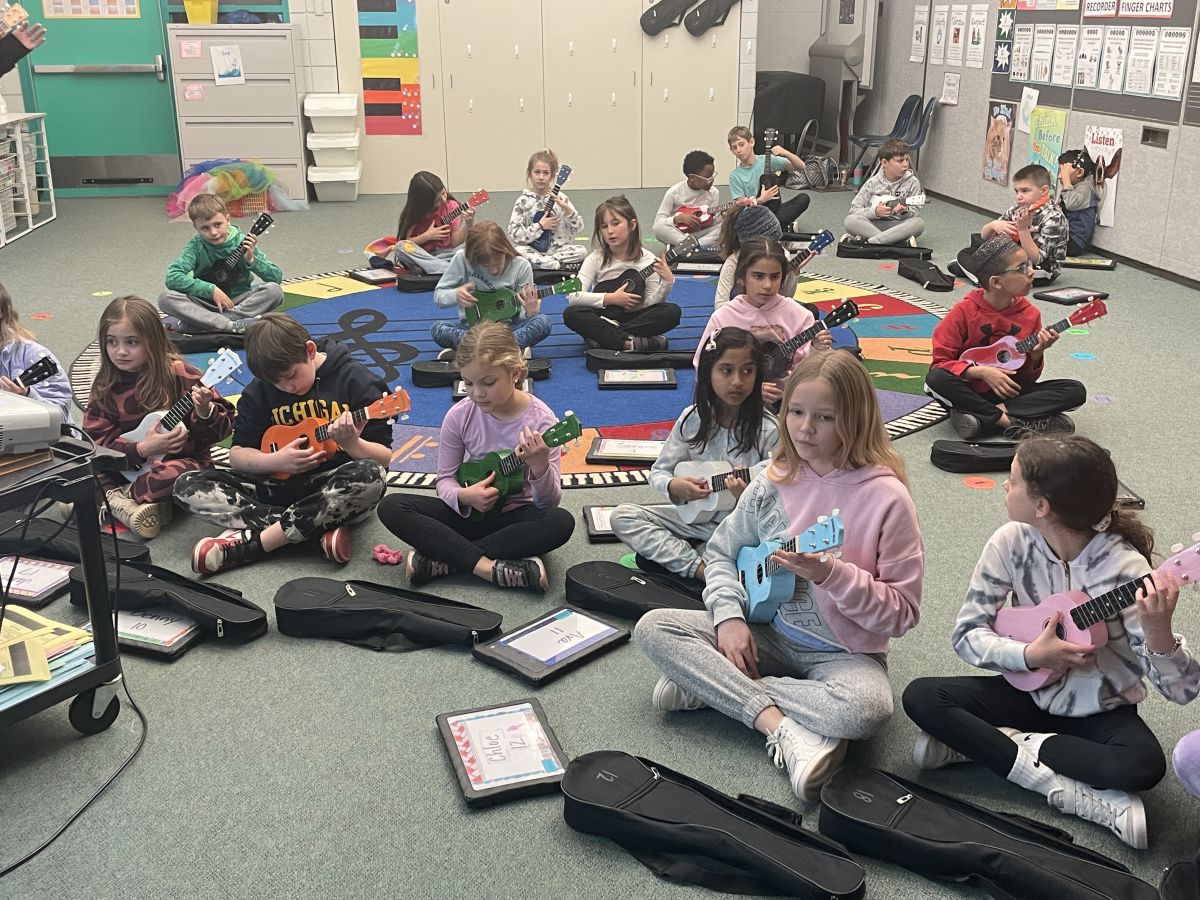 A Peek Inside the Classroom: Mrs. Richard's Music Class at Conant | New ...