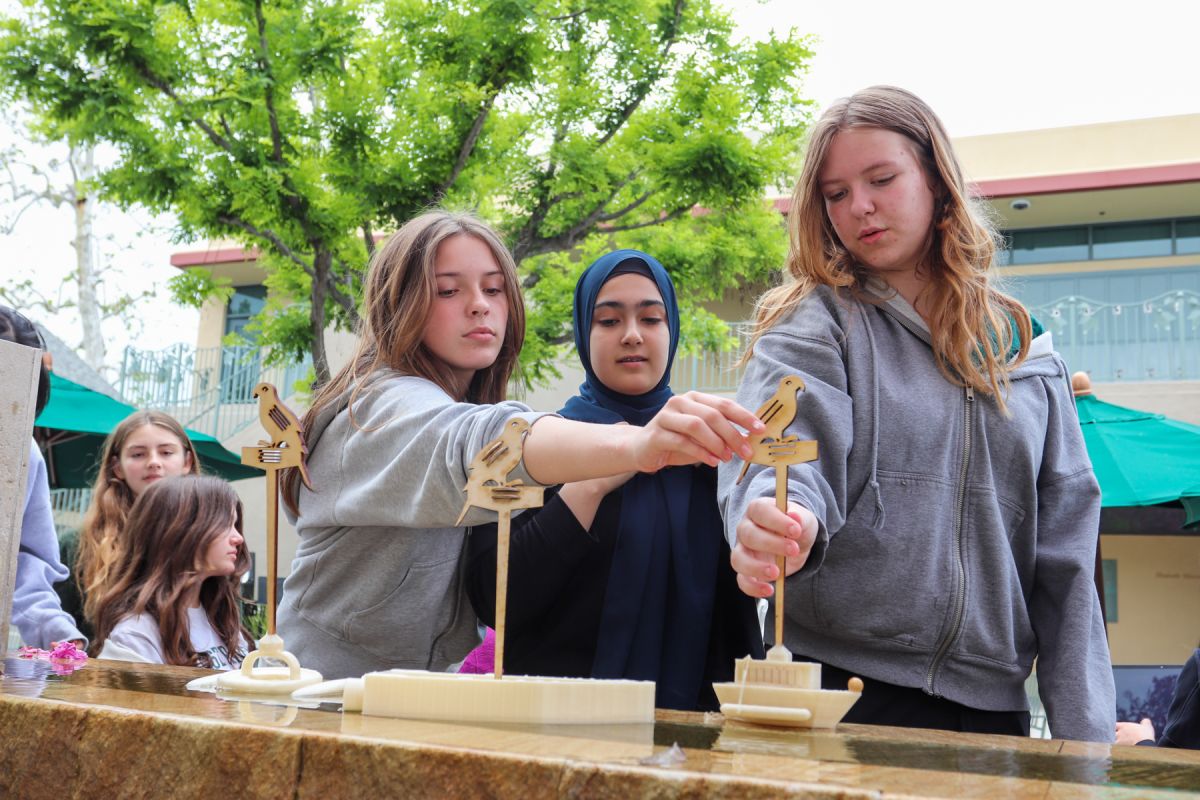 Middle School Students Test 3D-Printed Boat Designs in Campus Fountain ...