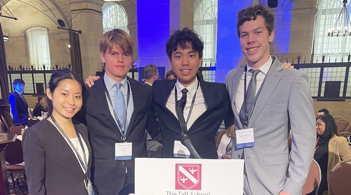Team Taft Earn National Honors in Economics Competition | Featured