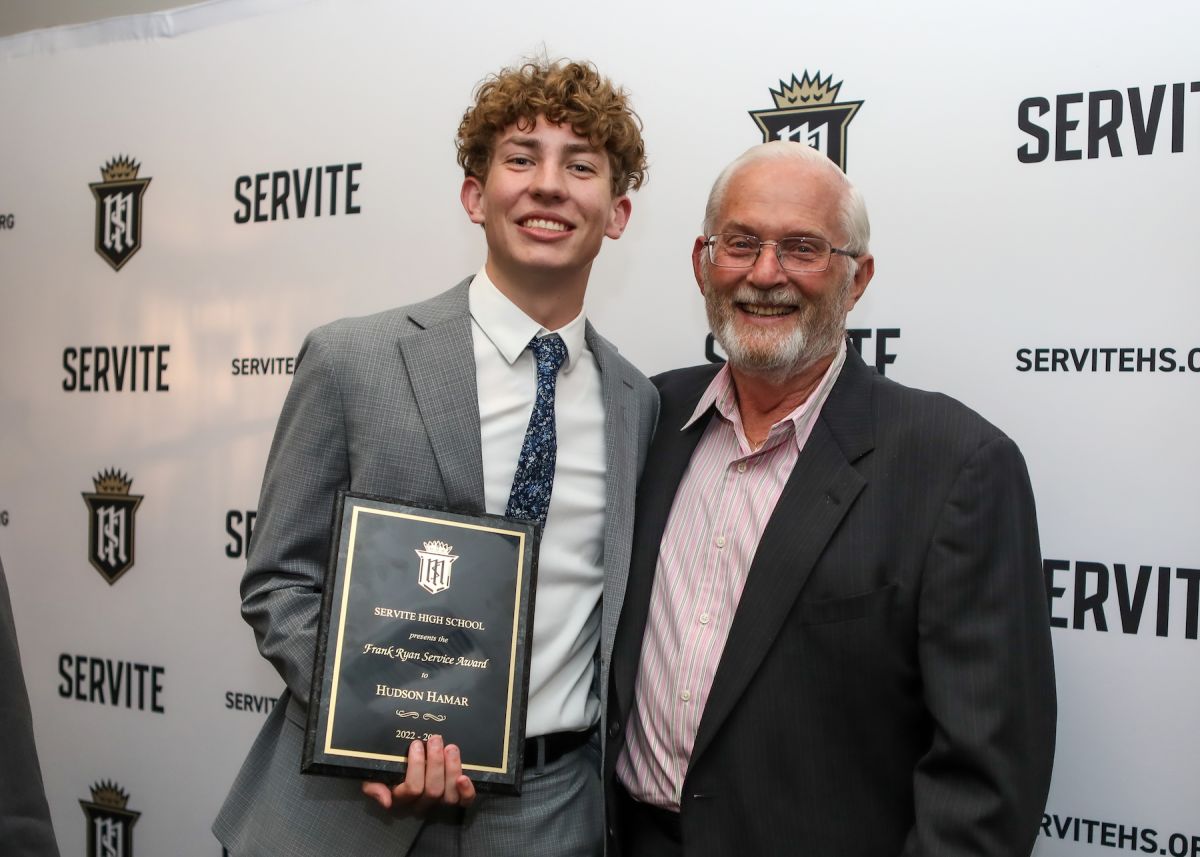 Hudson Hamar '23 Recognized with the Frank Ryan Service Award | News ...