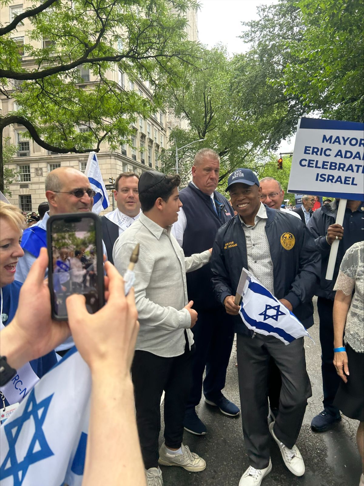 Student Government President Raymond A. Meets With Mayor Eric Adams ...
