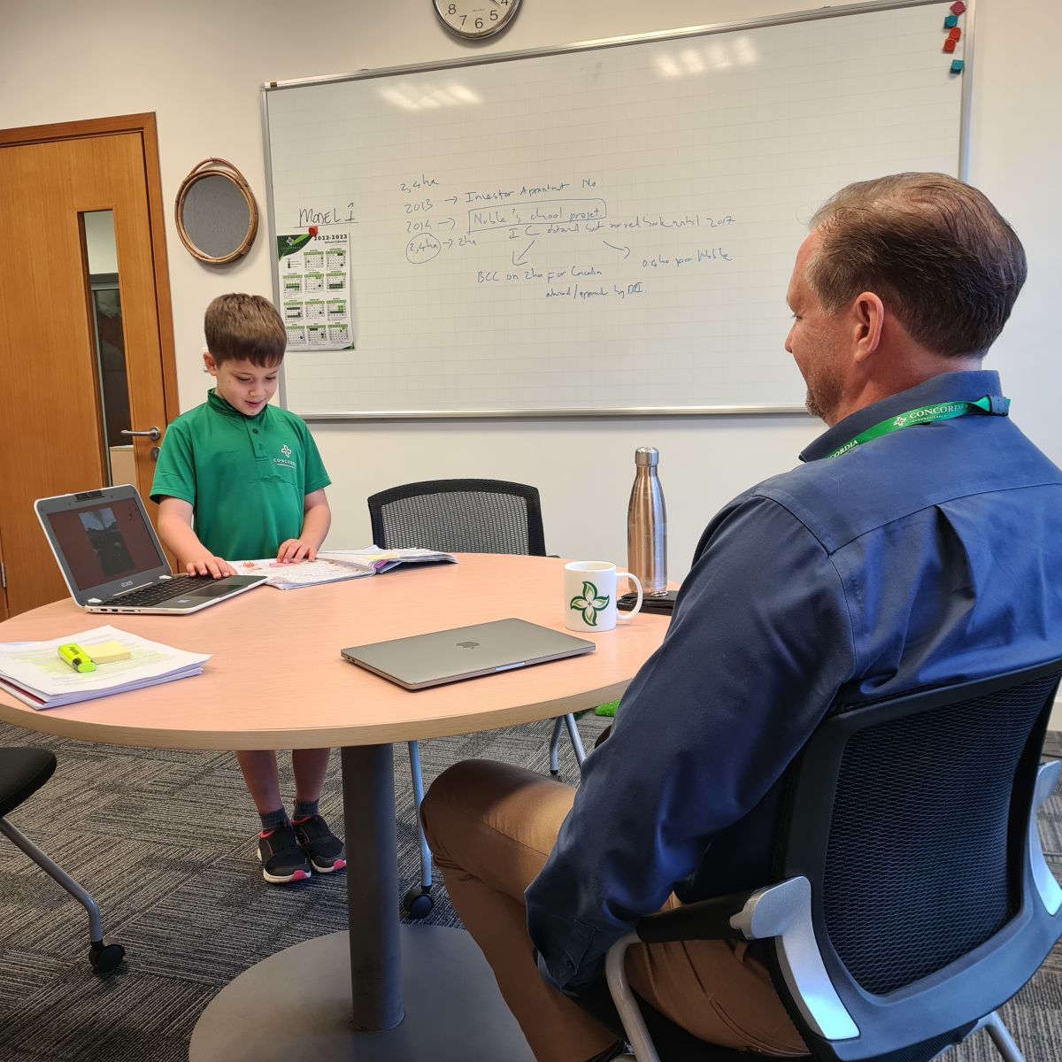 Concordia Grade 3 Students Pitch Ideas to Head of School | Post