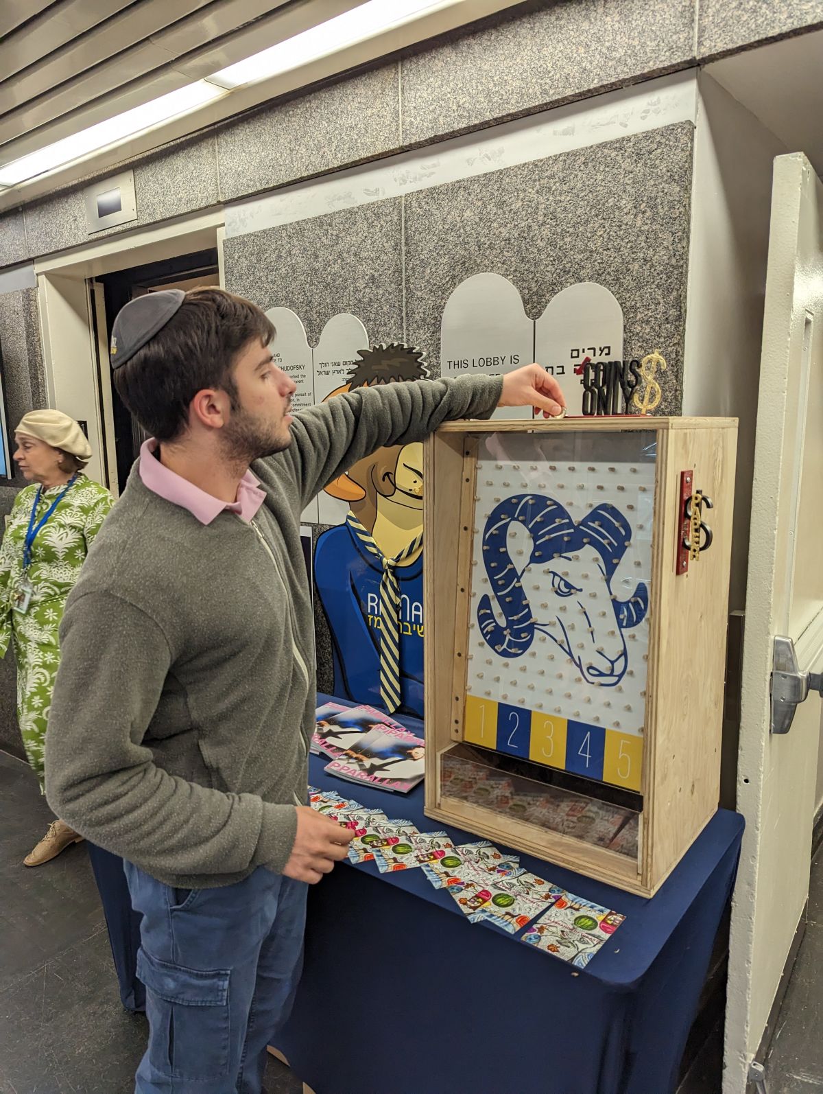 The Upper School Welcomes A New Addition To Its Lobby | Ramaz News ...