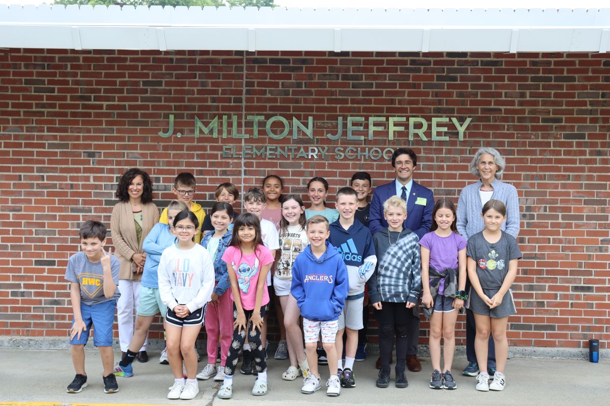 State Rep. Parker Visits Jeffrey - Madison Public Schools