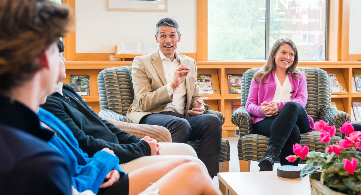 Welcome Head of School Peter Becker '95 | Post