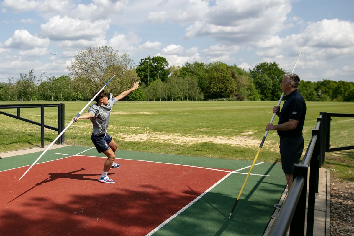 Steve Backley OBE visits Harrow | News/Event Article