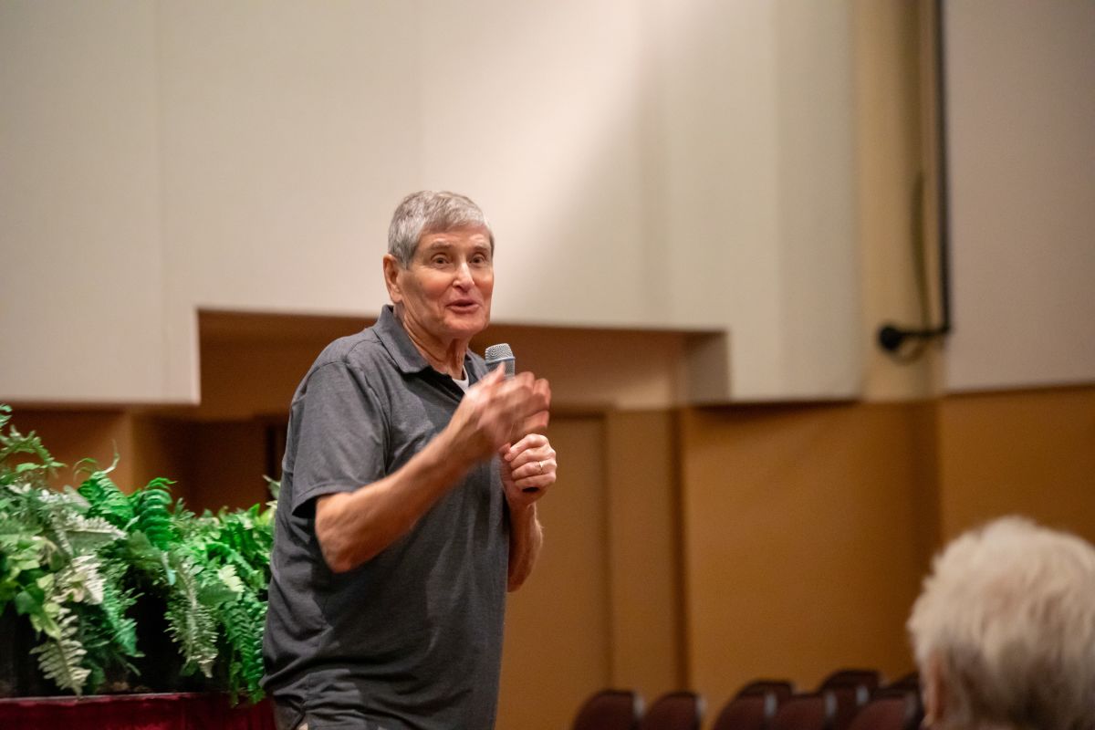 Olympian Jim Ryun shares inspirational message to student-athletes ...
