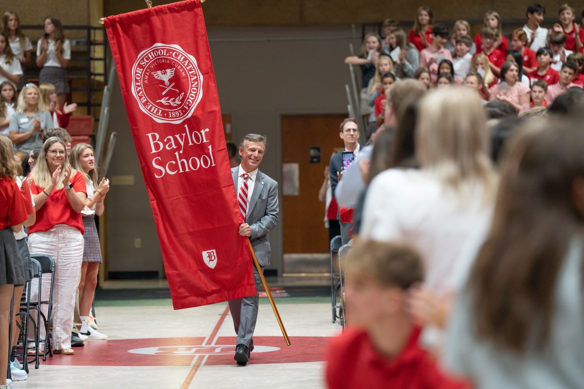 Head of School Chris Angel '89 Opens Baylor's 2023-24 School Year ...