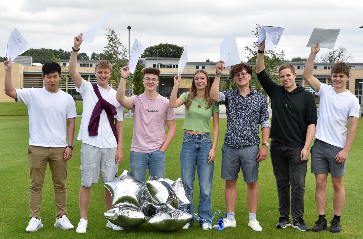 A Level students celebrate stunning results | Post