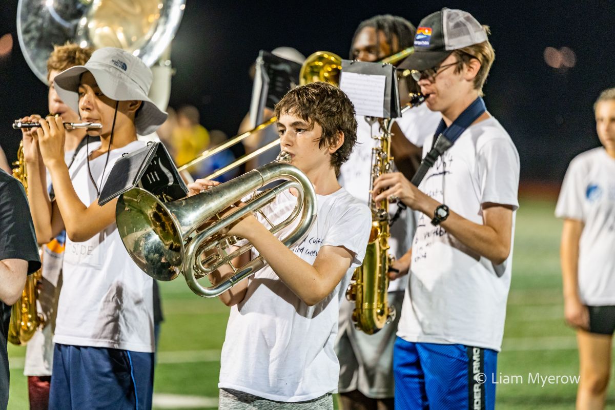Marching Colonials prepare for "Season of Lights" | District Posts Item
