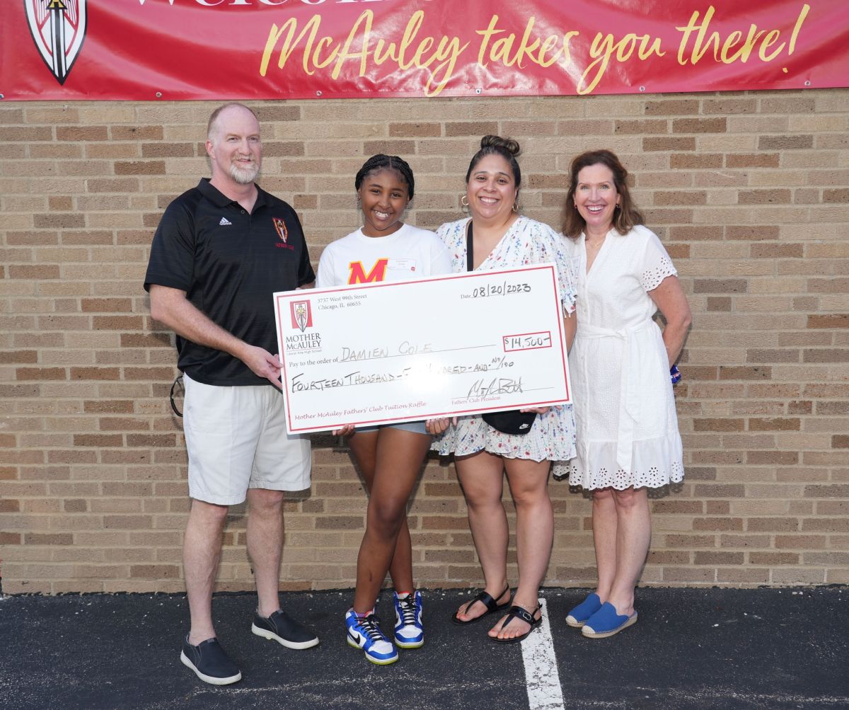 Congratulations to our Father's Club Tuition Raffle Winner! | School News