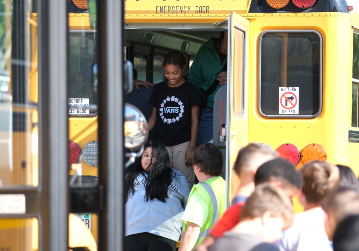 SOARING Eagles Participate in Bus Safety Drills! | District News Articles