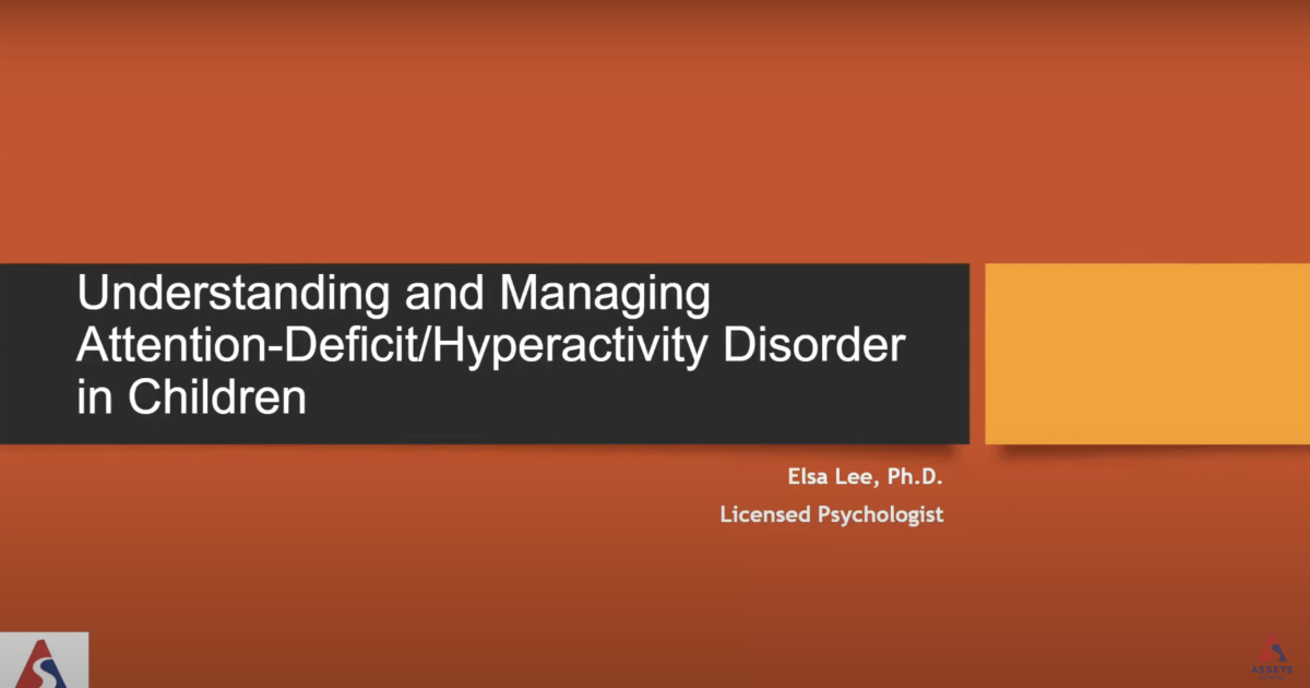 Understanding and Managing Attention Deficit/Hyperactivity Disorder in ...