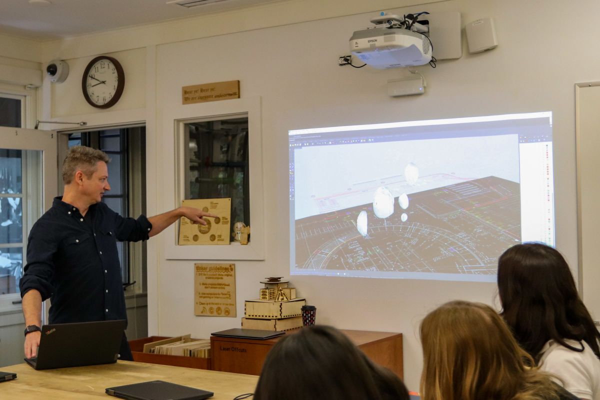 Where Science Meets Art: Guest Speaker Charlie Pyott Talks to 8th Grade ...