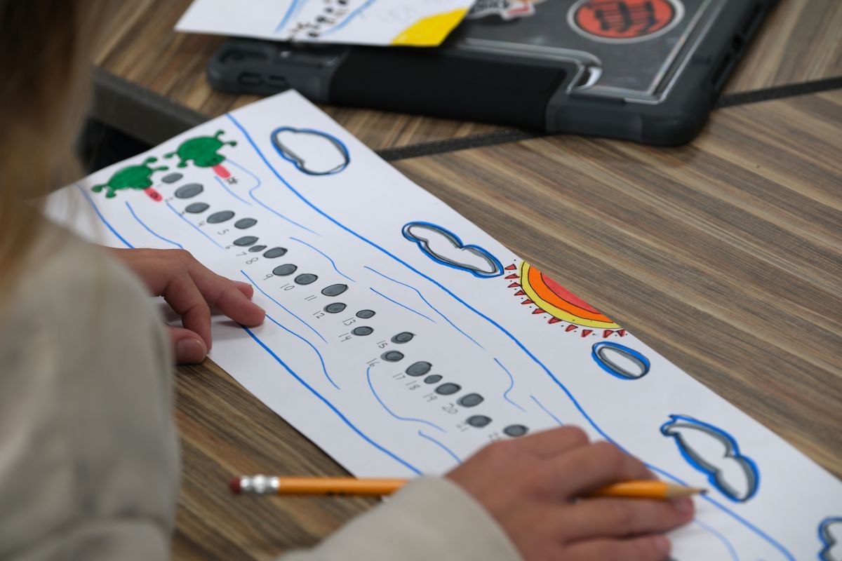 Frog Hopping Math Exercise | District News Articles