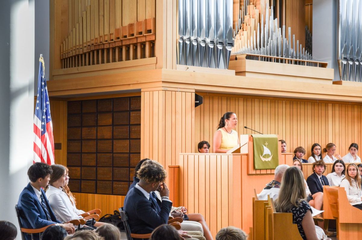 9/11 Chapel Speaker Eleni Kousoulis Recounts Lessons Learned from ...